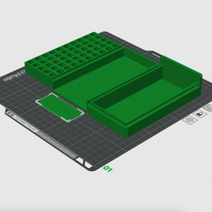 3D Printable Ammo box 9mm ammunition storage 50 rounds ammo crate by ...