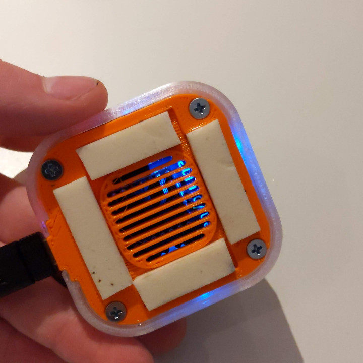 3D Printable Volume Knob V2 (USB-C) by Max Siebenschlaefer