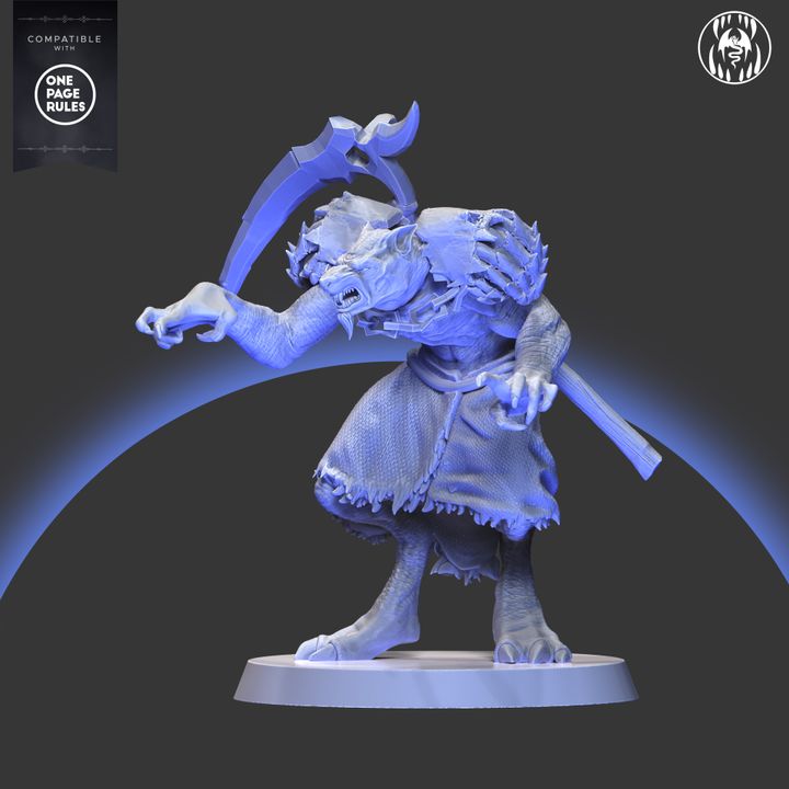 3D Printable Warlock Werewolf by Imp3dsion