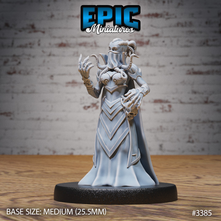 3D Printable Mind Eater Female Set / Astral Flayer / Space Nightmare ...