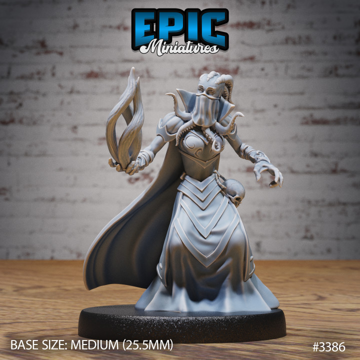 3D Printable Mind Eater Female Set / Astral Flayer / Space Nightmare ...