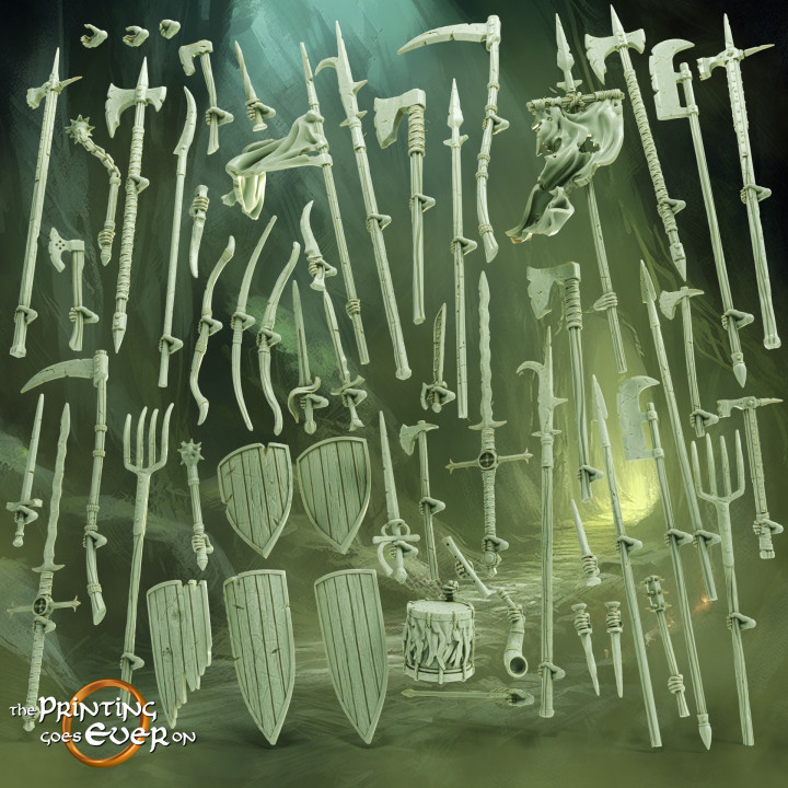 3D Printable Modular Undead - Epic Bundle by The Printing Goes Ever On