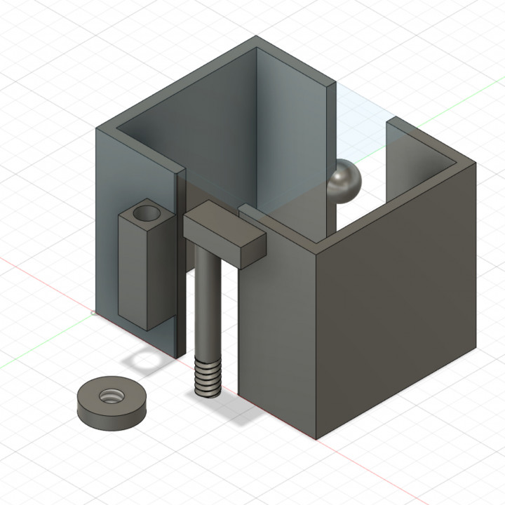 3D Printable Mold Box For General use by Joseph A. Hero
