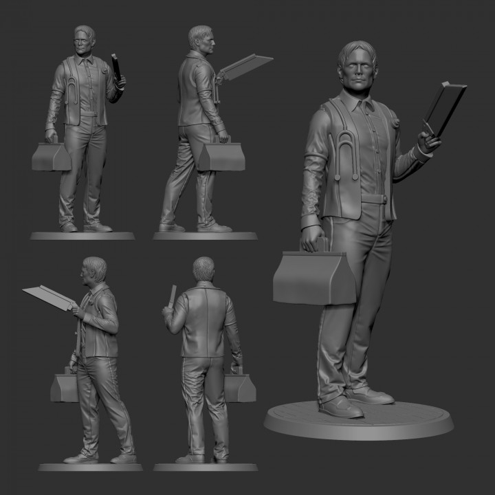 3D Printable Doctor - Arkham Horror compatible by MT3D Studio