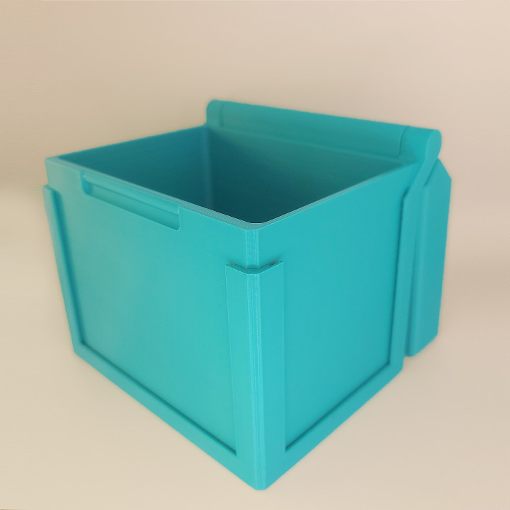 3D Printable Print in Place Deck Boxes with Snapping Lid by Spellbound ...