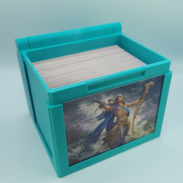 3D Printable Print in Place Deck Boxes with Snapping Lid by Spellbound ...
