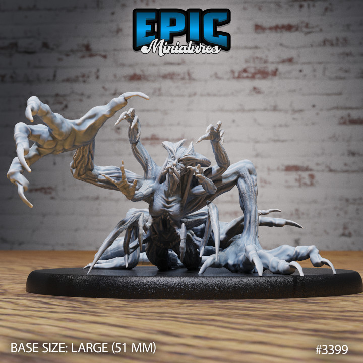 3D Printable Void Mother Set / Astral Necromancer / Cosmic Wizard / Ghost of Death / Space Beast ...