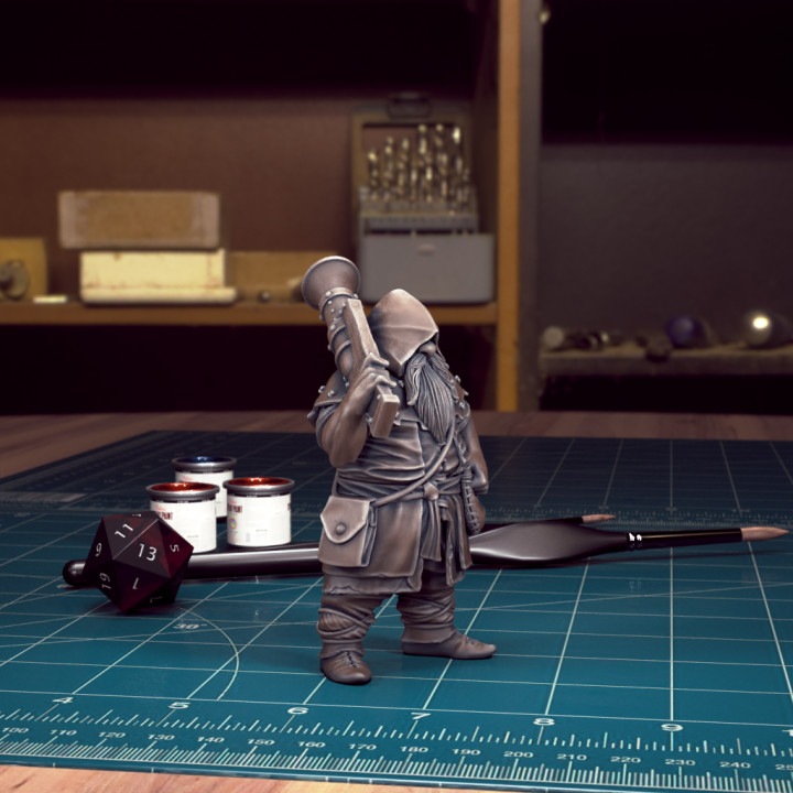 3D Printable DnD Heroes Dwarf Ranger Male [Pre-Supported] by TytanTroll ...