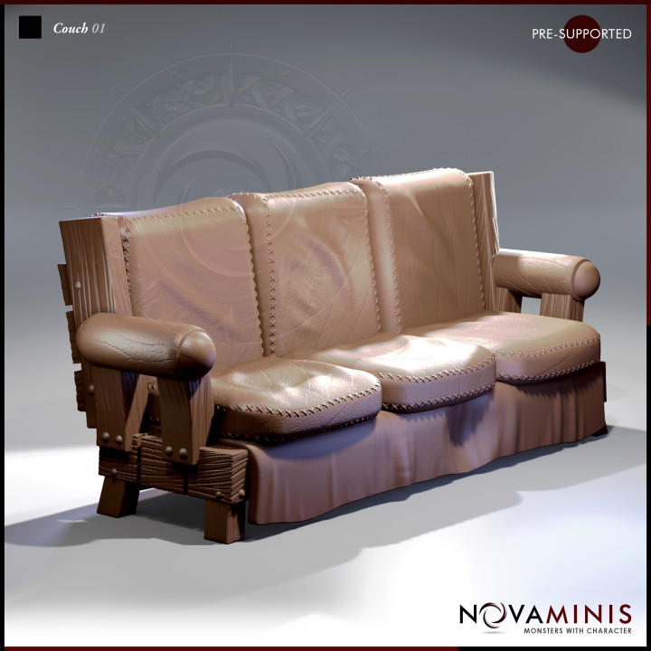 3D Printable Crowfoot House - Complete Pack by NovaMinis