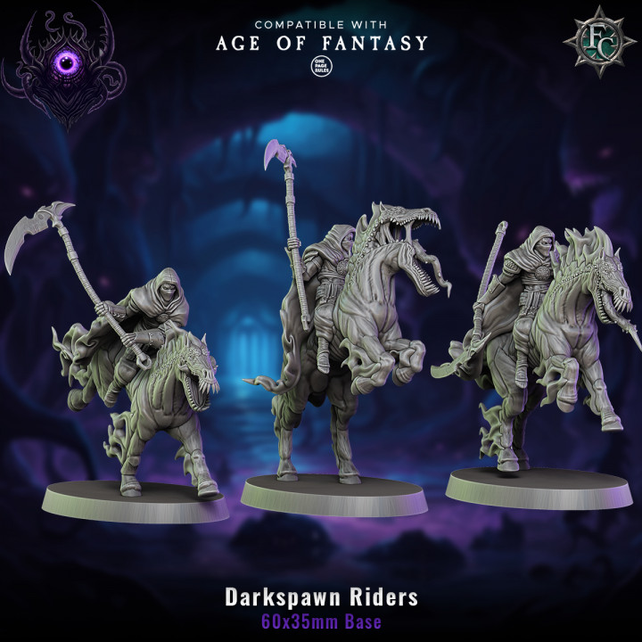 3D Printable Darkspawn Cabal Bundle by Fleshcraft Studio