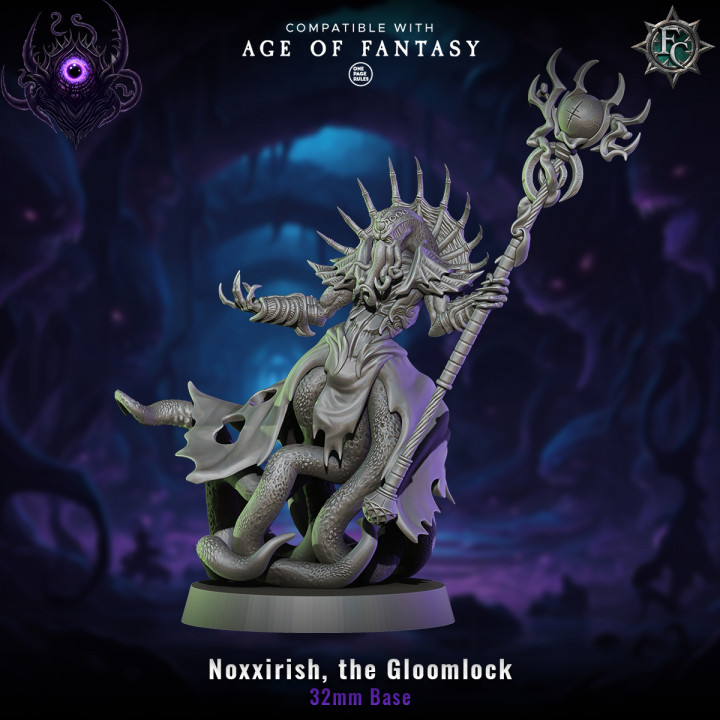 3D Printable Darkspawn Cabal Bundle by Fleshcraft Studio