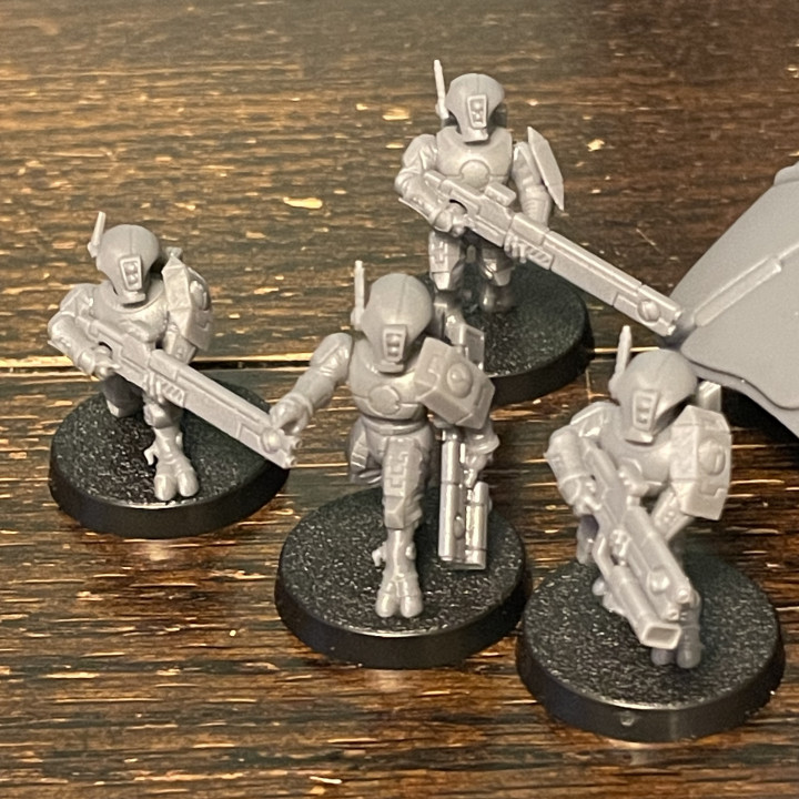 3D Print of Greater Good Strike Team by tleaman