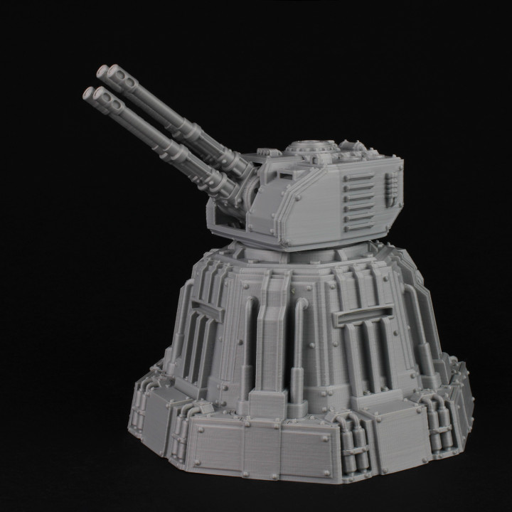 3D Printable Air Defense Turret by Tesseract Tomb