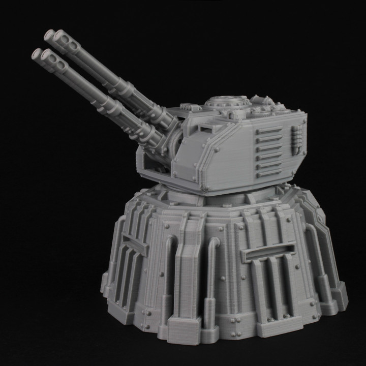 3D Printable Air Defense Turret by Tesseract Tomb