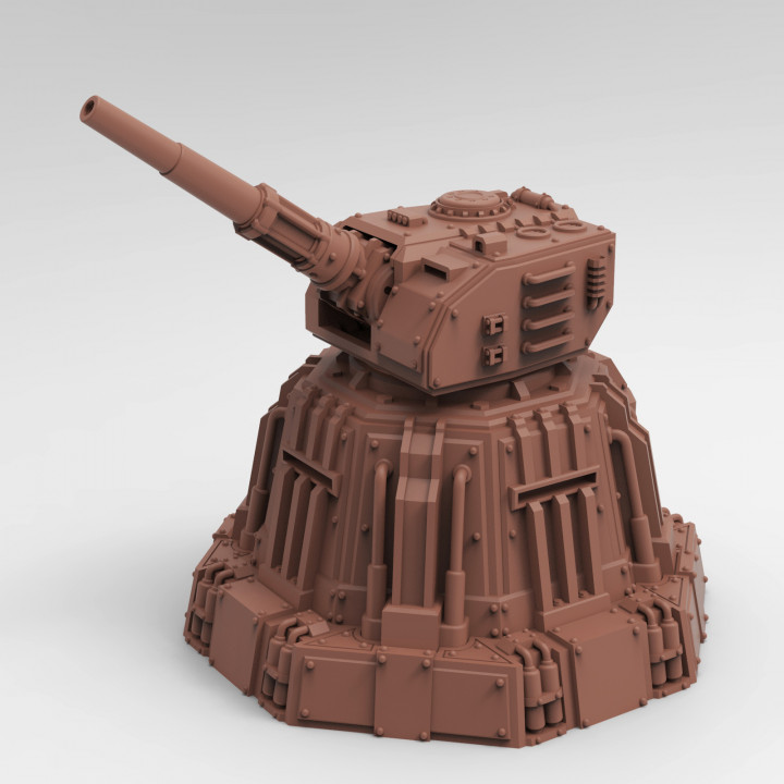 3D Printable Air Defense Turret by Tesseract Tomb