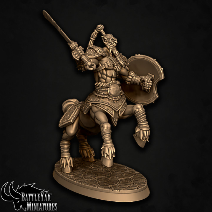 3D Printable Grolkaur Marauder A by Battle Yak Miniatures