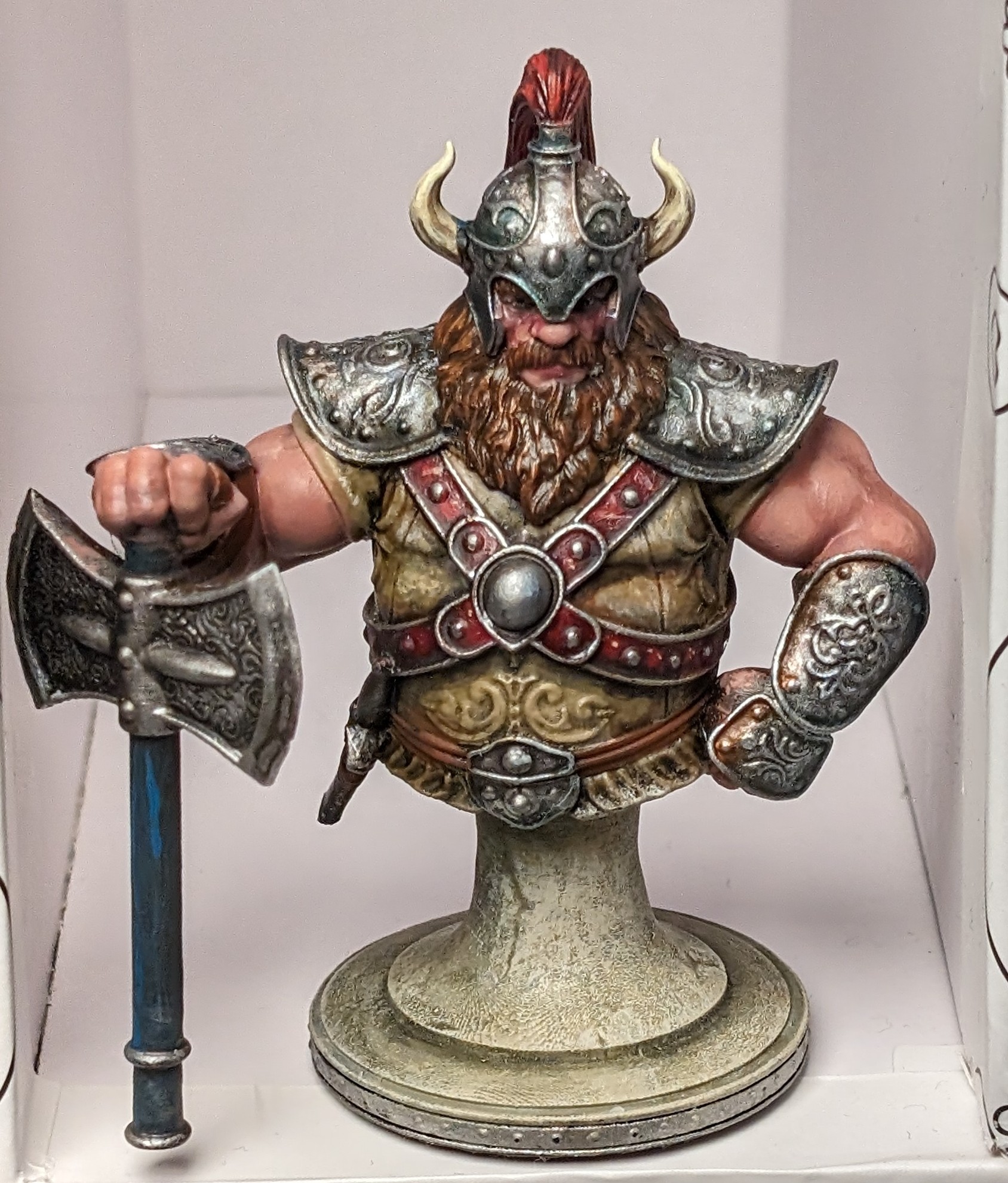 3D Printable Dwarf - Ghrimli Firesteel - bust - July 2023 - DRAGONBLADE ...