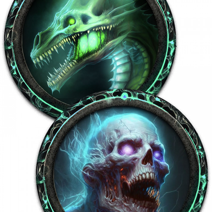 3D Printable Undead - 15 Pack VTT / Printable Tokens by Gametee 3d ...