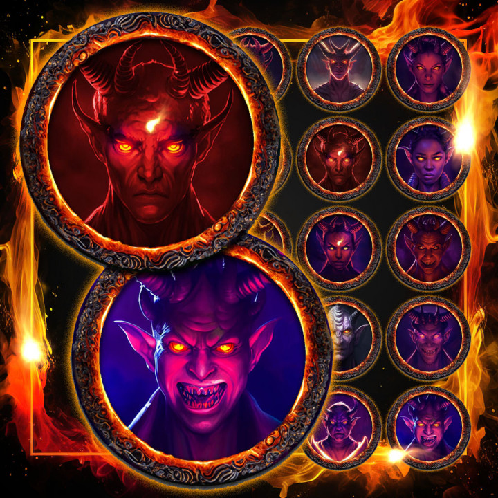 3D Printable Infernal Devils and Demons - 15 Pack VTT / Printable ...