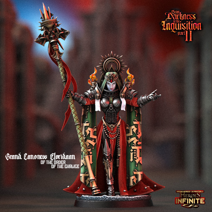 3D Printable Grand-Canoness-Eloridaan of the Order Of The Chalice by ...
