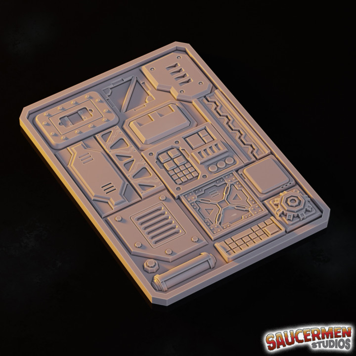 3D Printable Texture Palette – ESSENTIAL BUNDLE! by Saucermen Studios