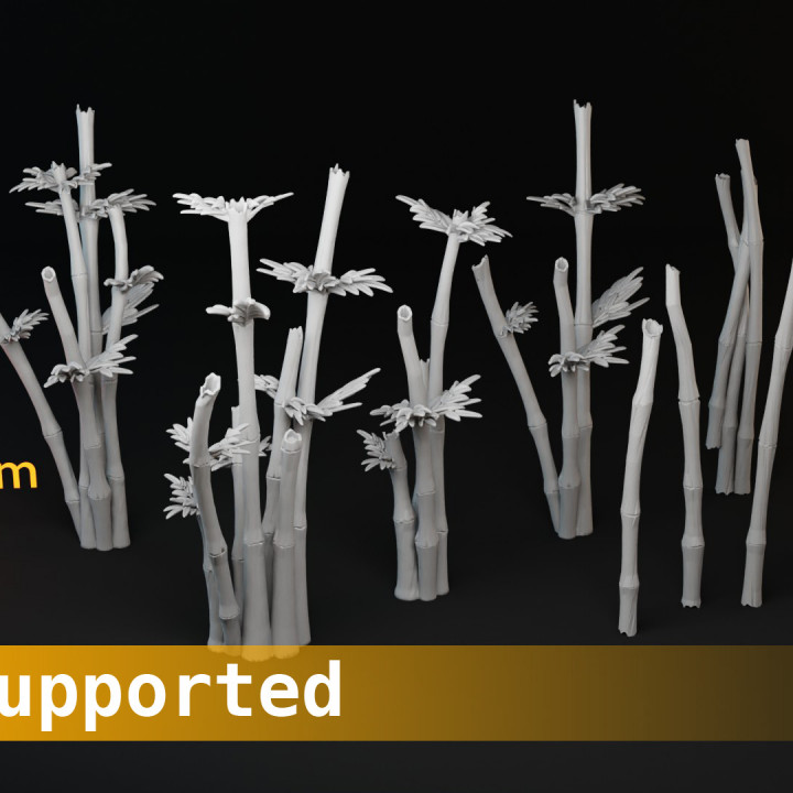 3D Printable Bamboo Full Set by WombArt
