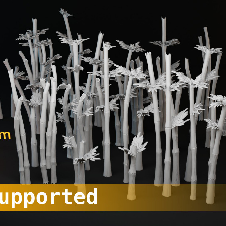 3D Printable Bamboo Full Set by WombArt