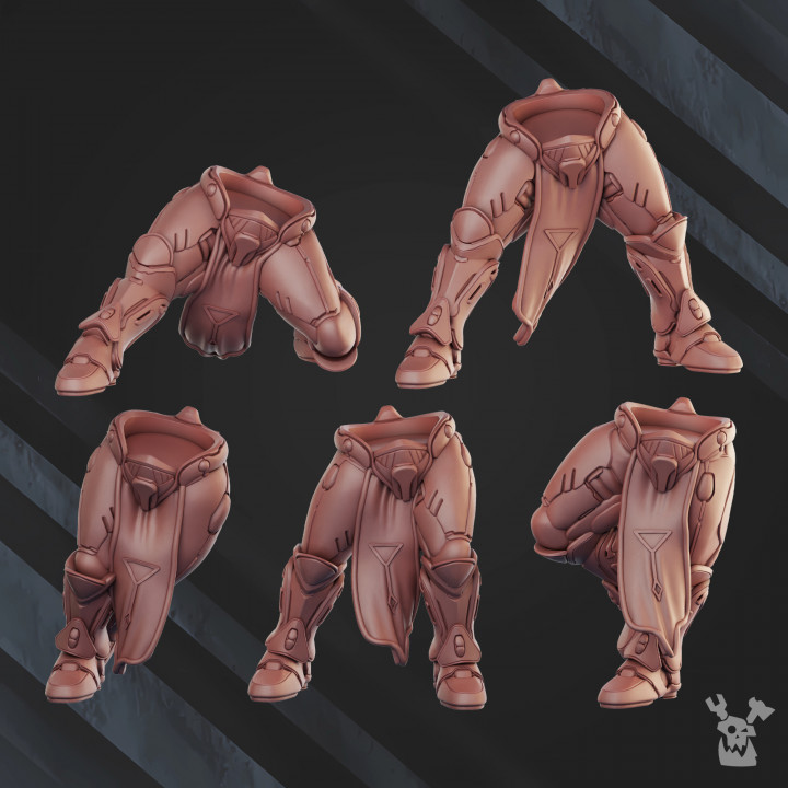 3d Printable Comet Screamers Squad Build Kit By Dakkadakkastore