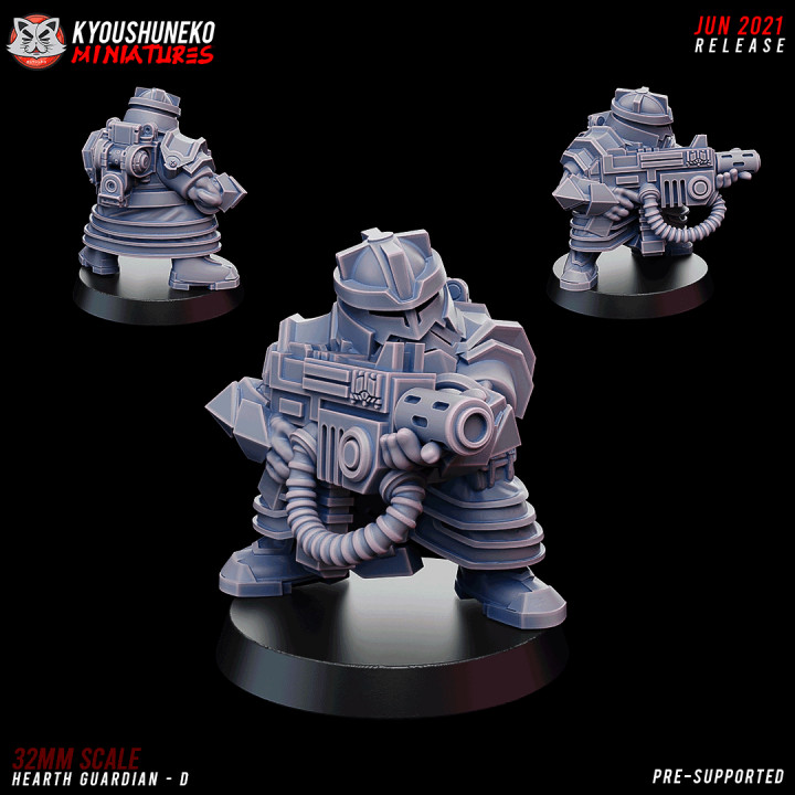 3D Printable June 2021 Sci-Fi Release- Space Dwarf Army by Kyoushuneko ...