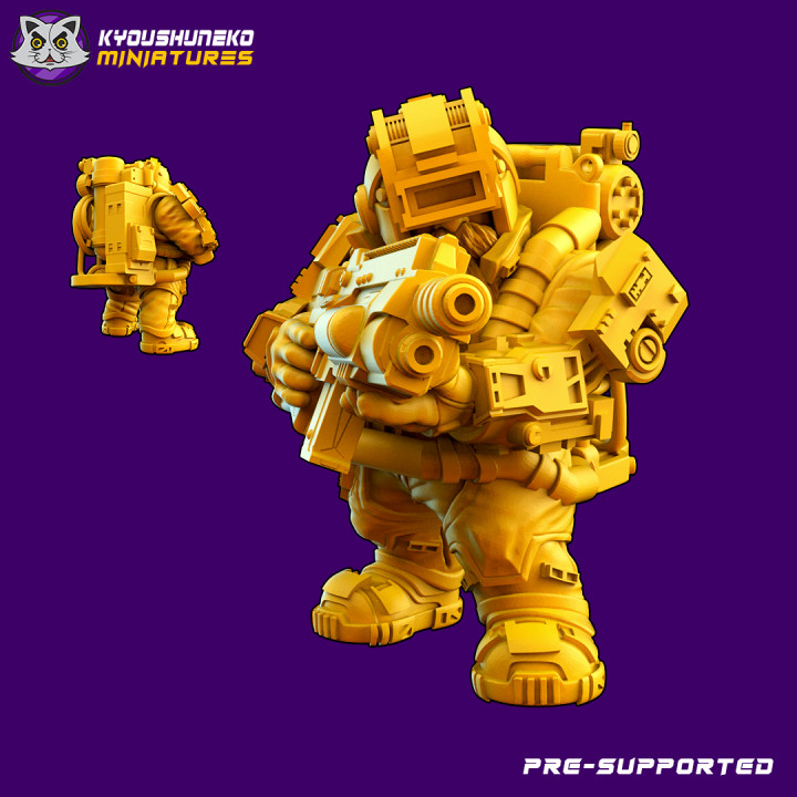 3D Printable November 2021 Sci-Fi Release - Space Dwarf Army by ...