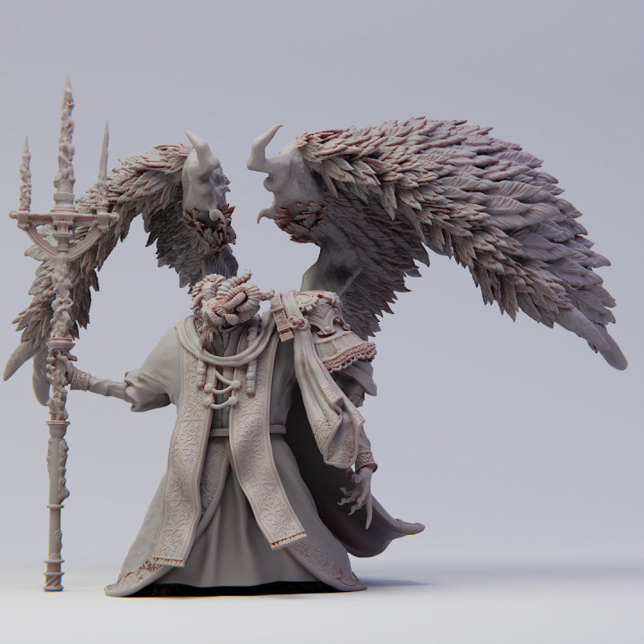 3D Printable Lord of Blood by realsteone miniatures