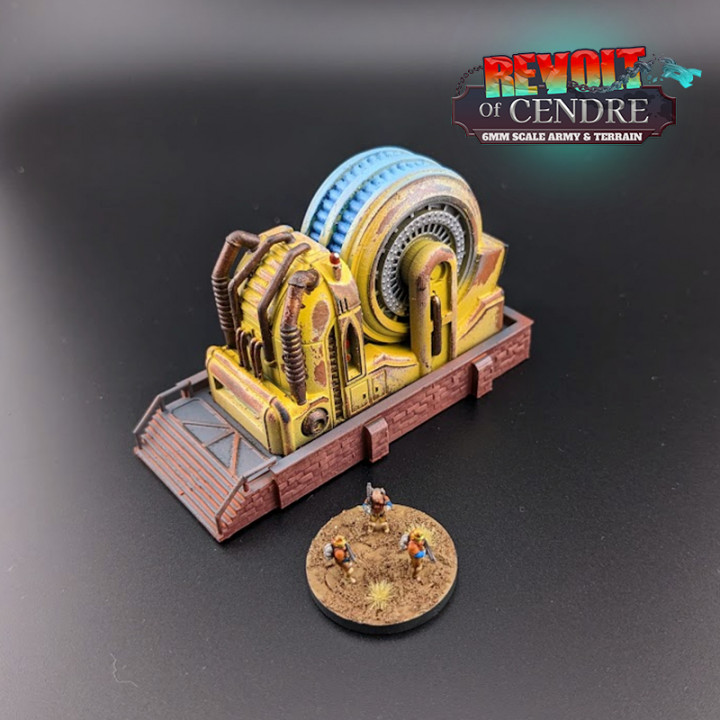 3D Printable Revolt of Cendre - Generator by Bishok