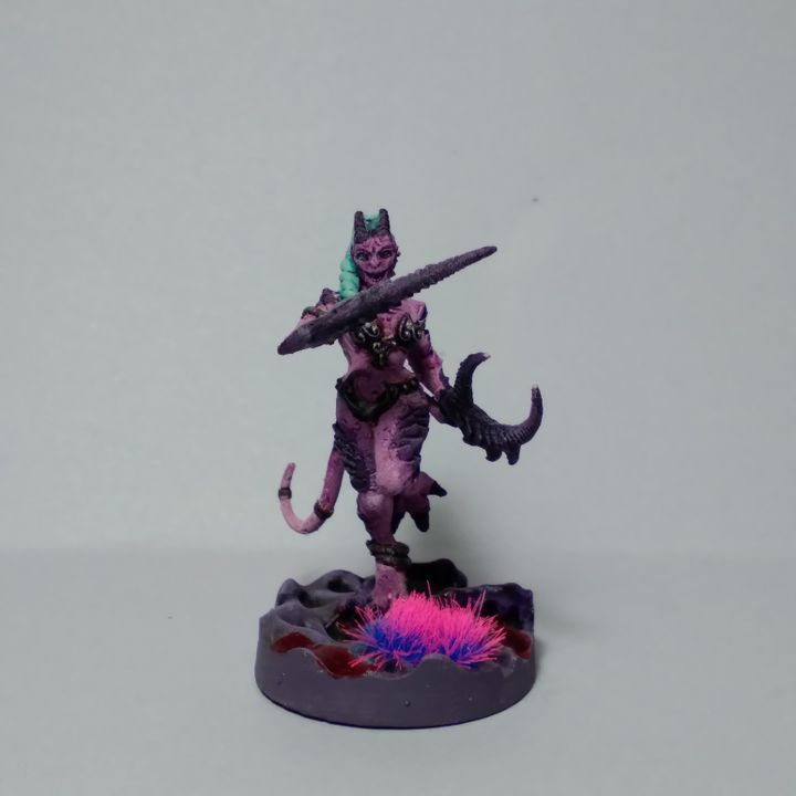 3D Printable FREE - Daemon Scourge Sister - Daemon 3 by Alboran's Heroes