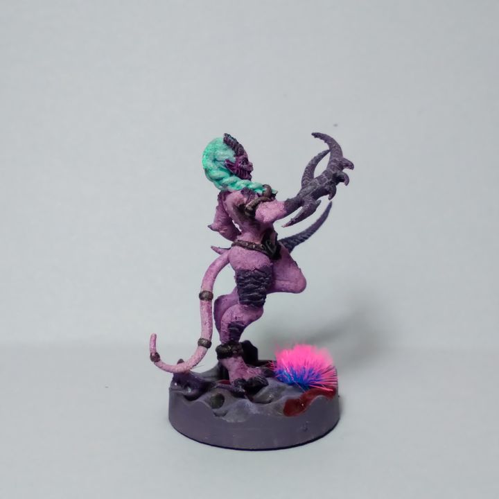 3D Printable FREE - Daemon Scourge Sister - Daemon 3 by Alboran's Heroes