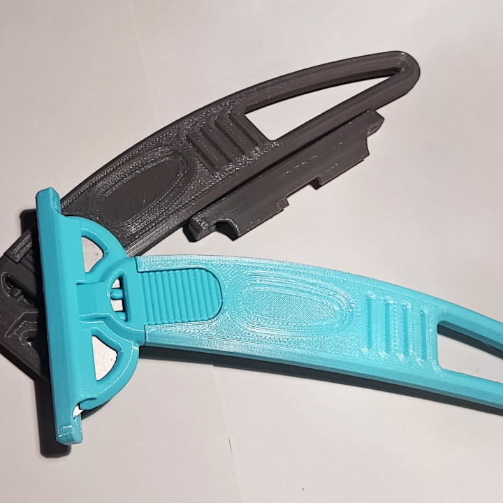 3D Printable Printer Bed Scraper by MING