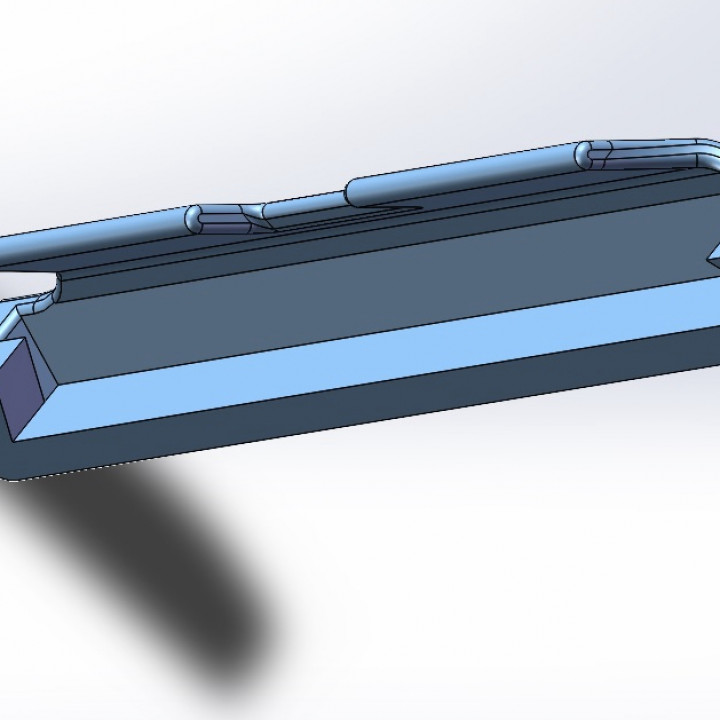 3D Printable Printer Bed Scraper by MING