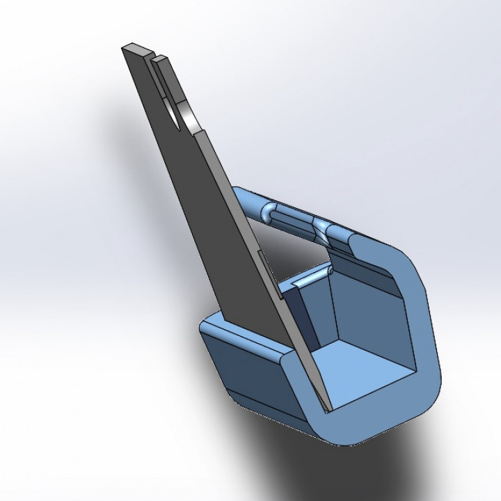 3D Printable Printer Bed Scraper by MING