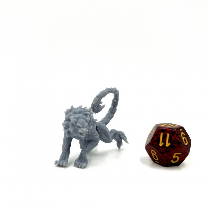 3D Printable Manticore by 2moronic miniatures