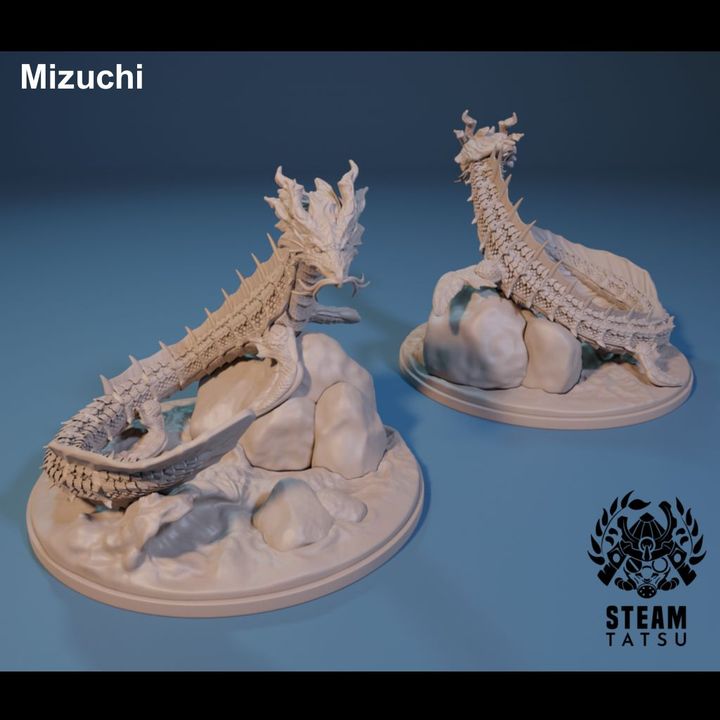 3D Printable Mizuchi by Steam Tatsu