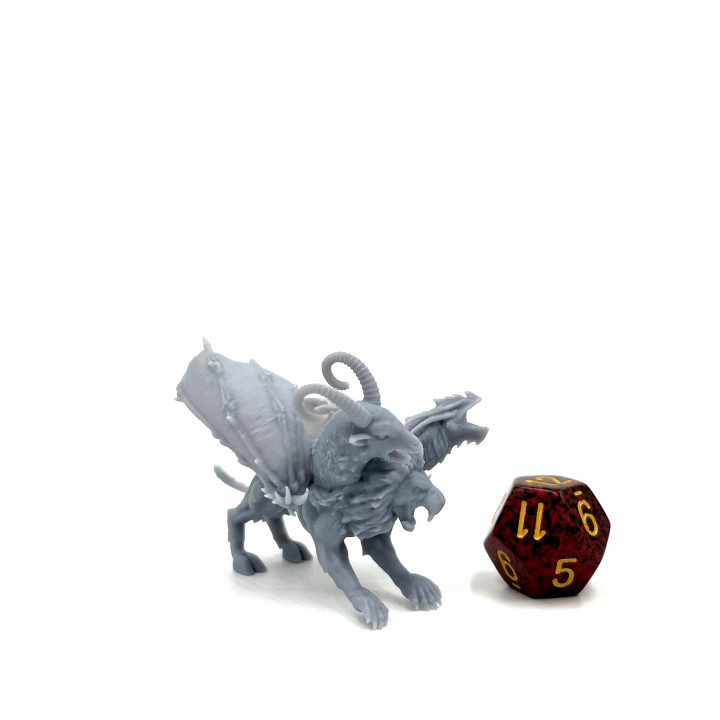 3D Printable Chimera by 2moronic miniatures