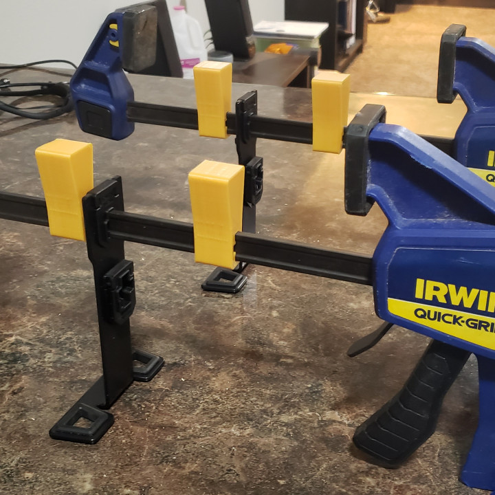 3D Printable Irwin Clamp Rest by Eric Grahn