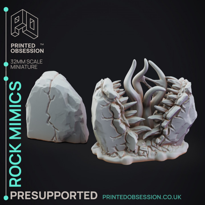 3D Printable Mimic Loot Drop by Printed Obsession