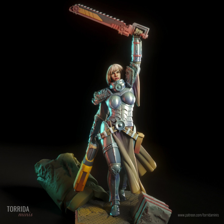 3D Printable Sister of Purity by Torrida Minis