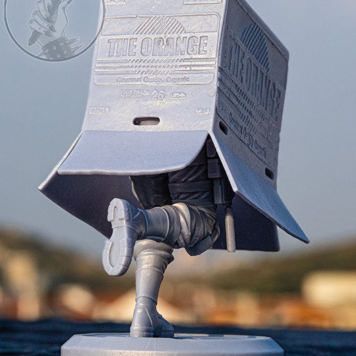 3D Printable Solid Snake in a Box by h3LL creator