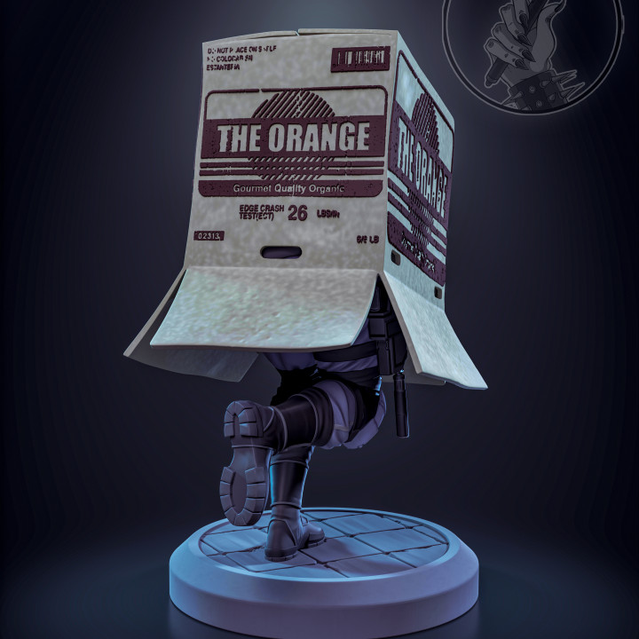 3D Printable Solid Snake in a Box by h3LL creator