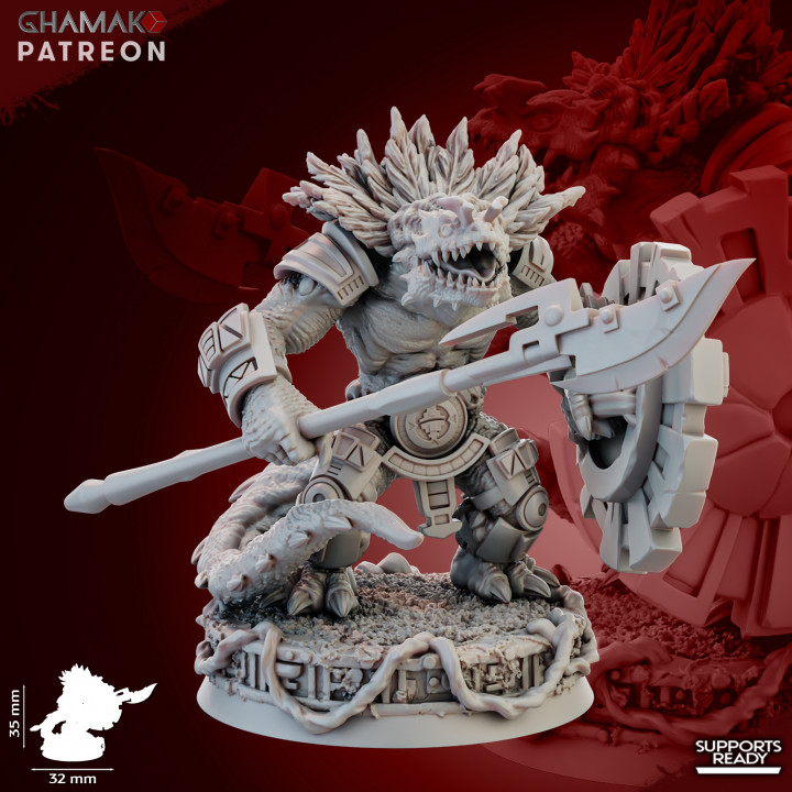 3D Printable Stargate Guard by Ghamak