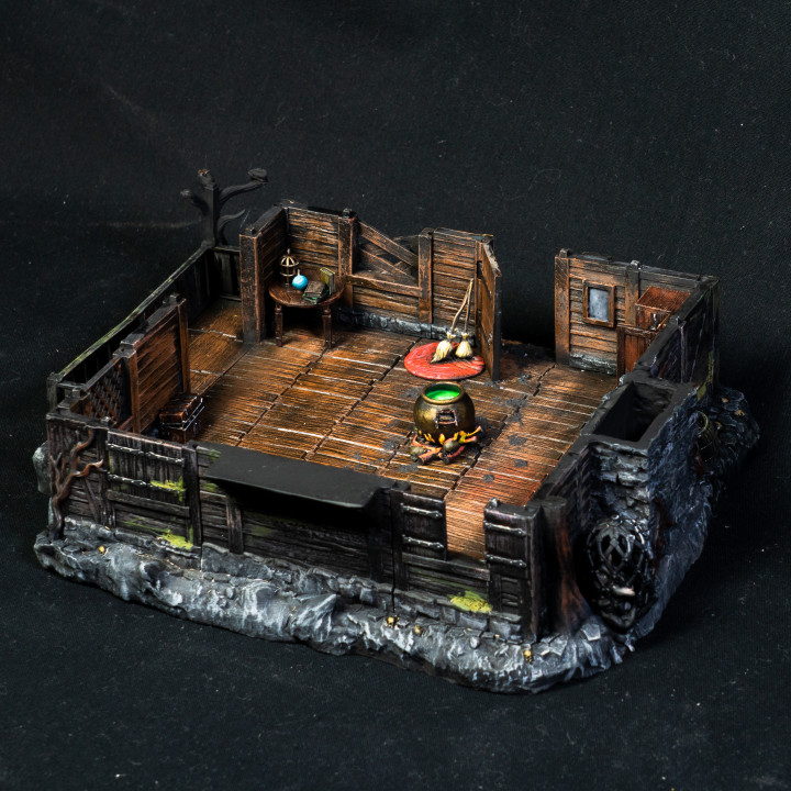 3D Printable Hag's House by Loot Studios