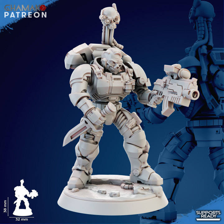 3D Printable Imperator's Incursor with Servospy by Ghamak