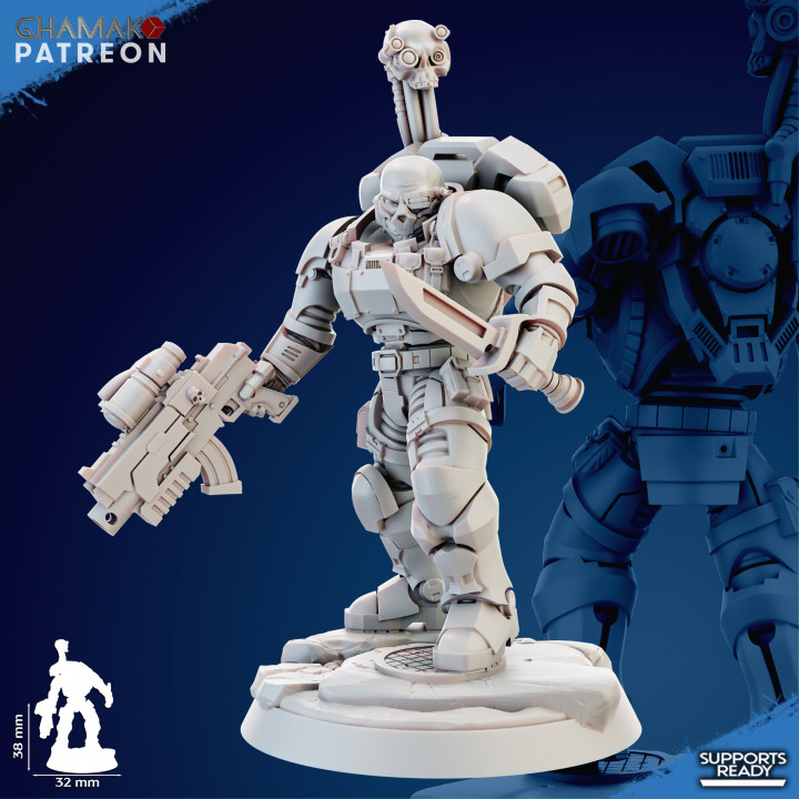 3D Printable Imperator's Incursor with Servospy by Ghamak