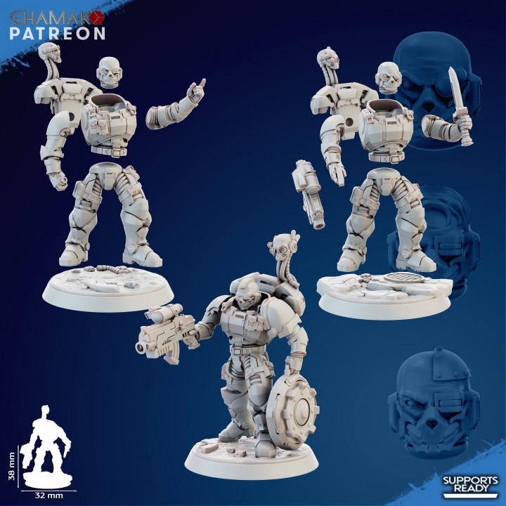 3D Printable Imperator's Incursor with Servospy by Ghamak